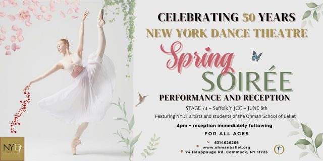NYDT Spring Soirée performance & reception - Ohman School of Ballet